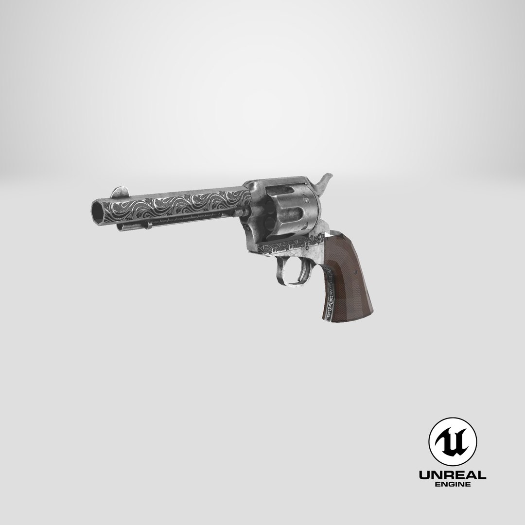 3D Carved Revolver 8K PBR Textures - TurboSquid 2058569