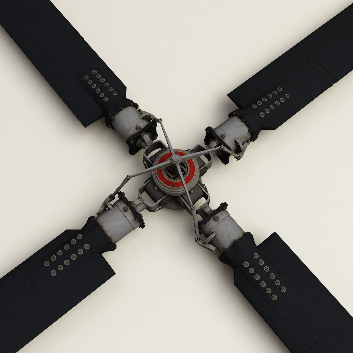 helicopter propeller v2 3d model