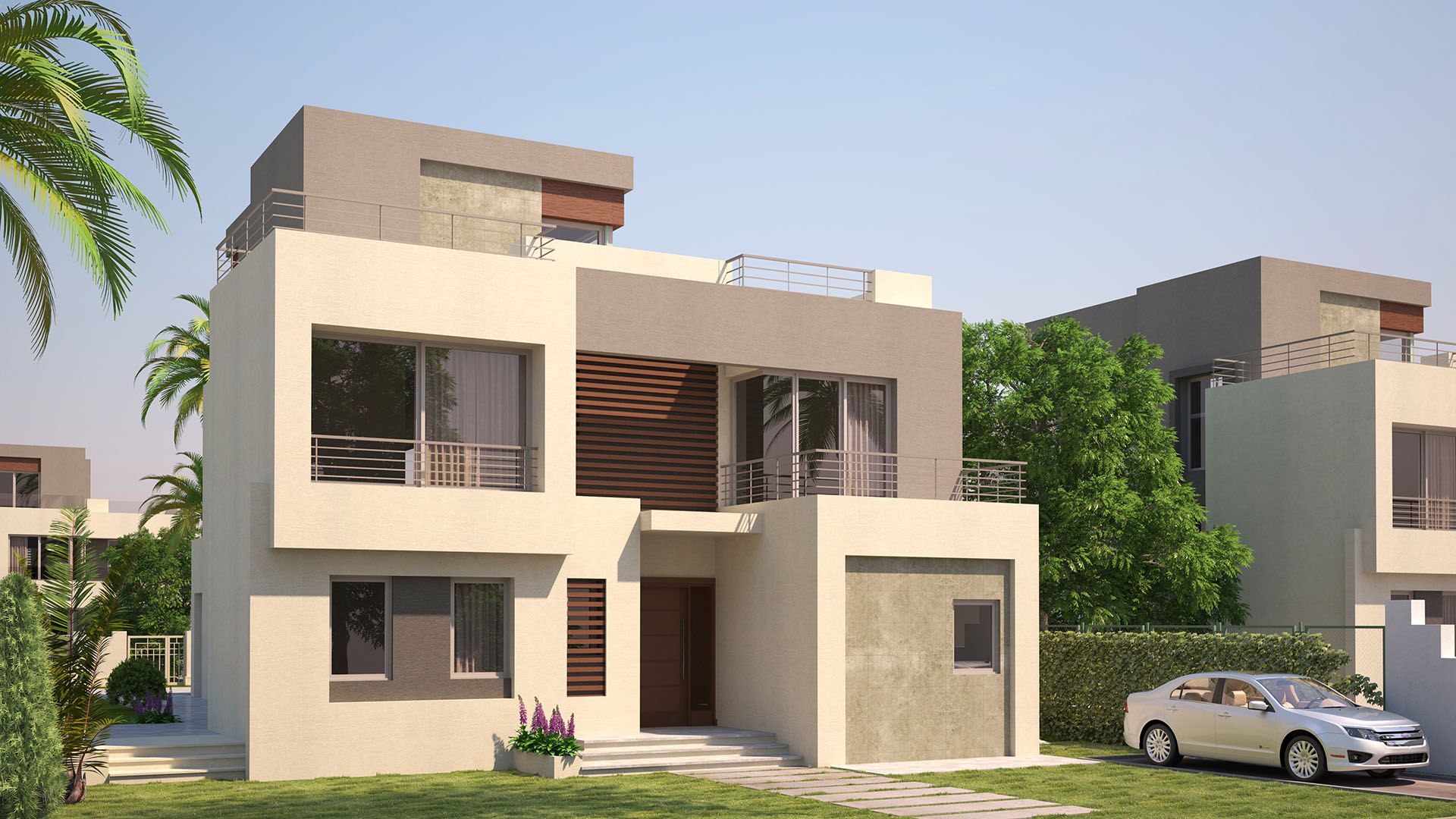 Modern House 3D - TurboSquid 1554463