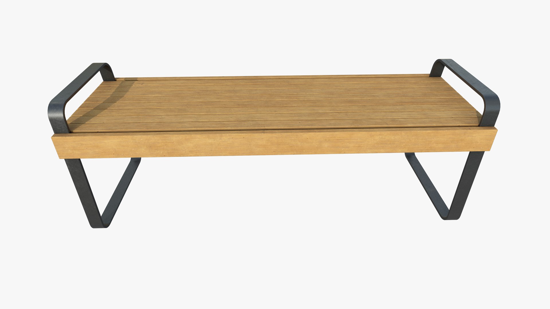 Bench 9 With PBR 4K 8K 3D Model - TurboSquid 1843592