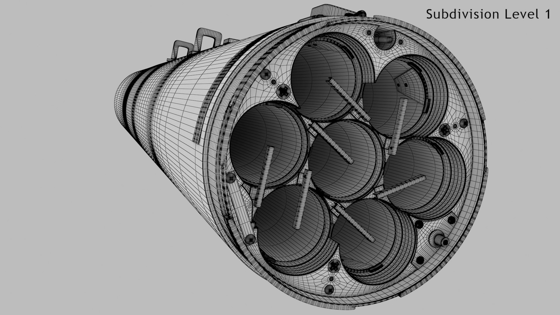 3D LAU-131 A-A Extended Length Launcher Model - TurboSquid 2516906