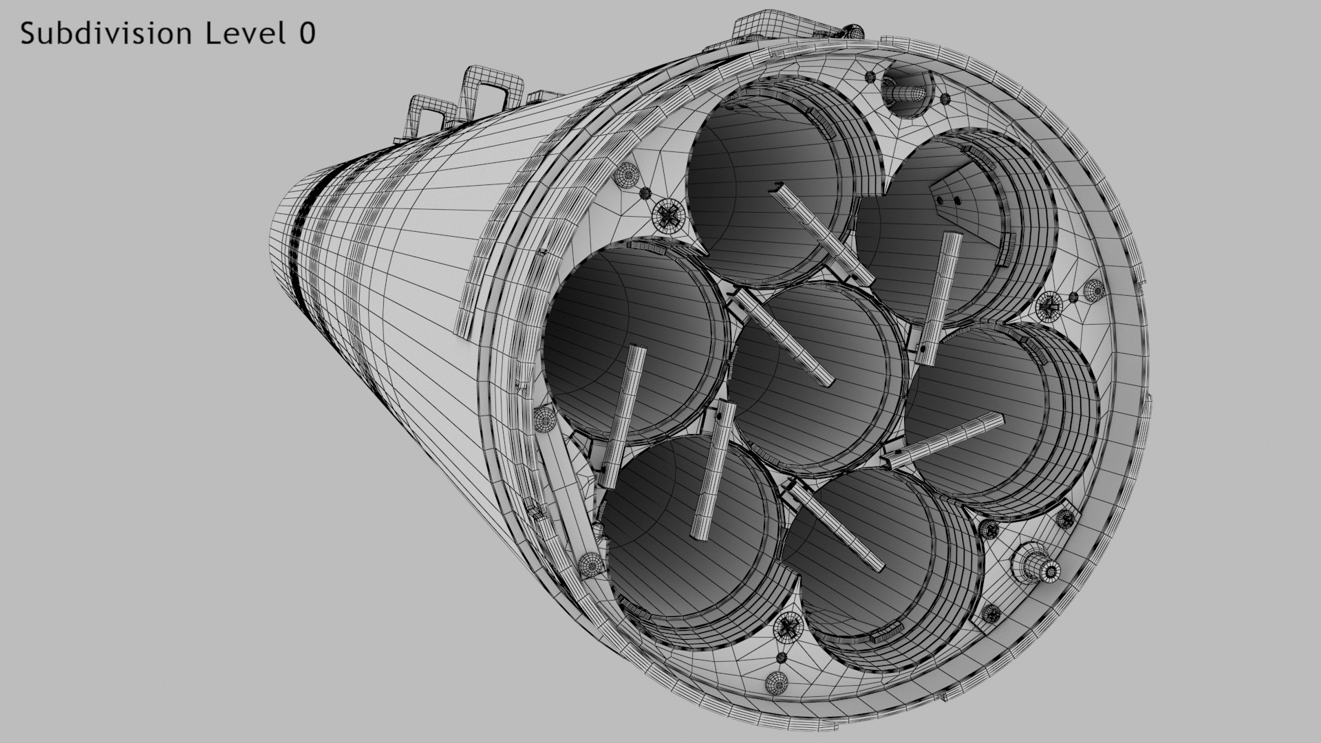 3D LAU-131 A-A Extended Length Launcher Model - TurboSquid 2516906