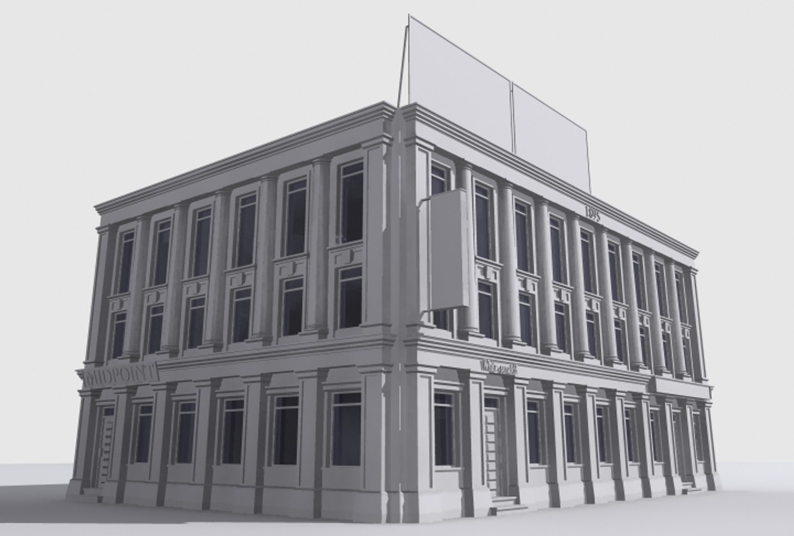3d Ma Building Interior