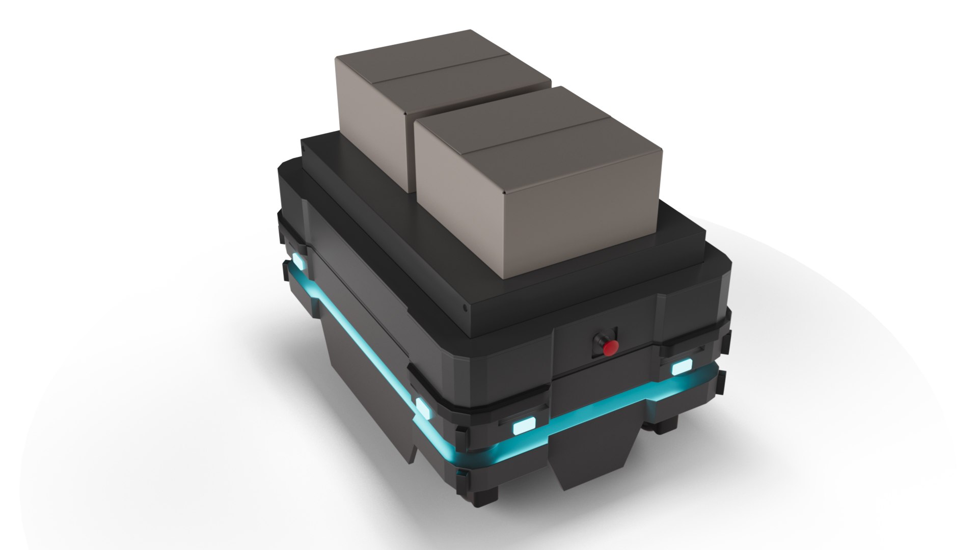 AMR AGV Cobot Small Palett Box Mover 3D Model - TurboSquid 2325900