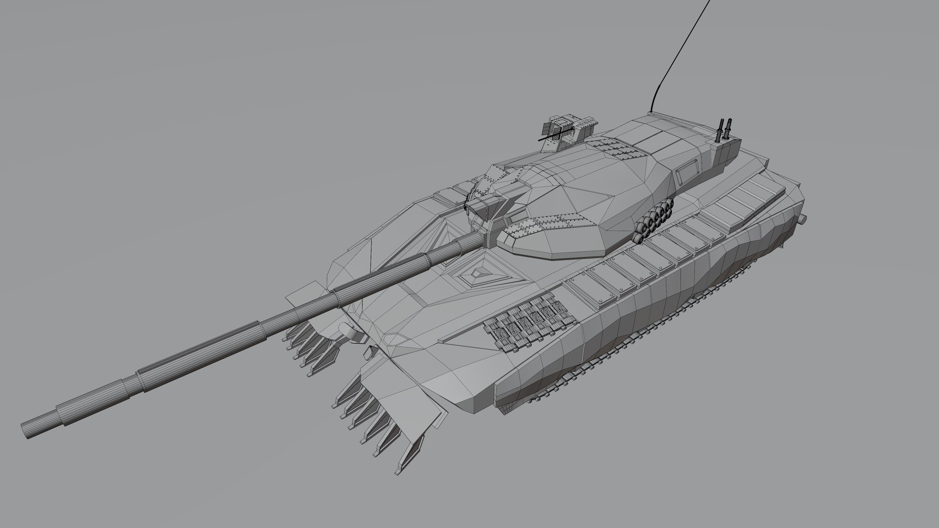 Next Generation Concept Tank Modeling 3D Model - TurboSquid 2116852