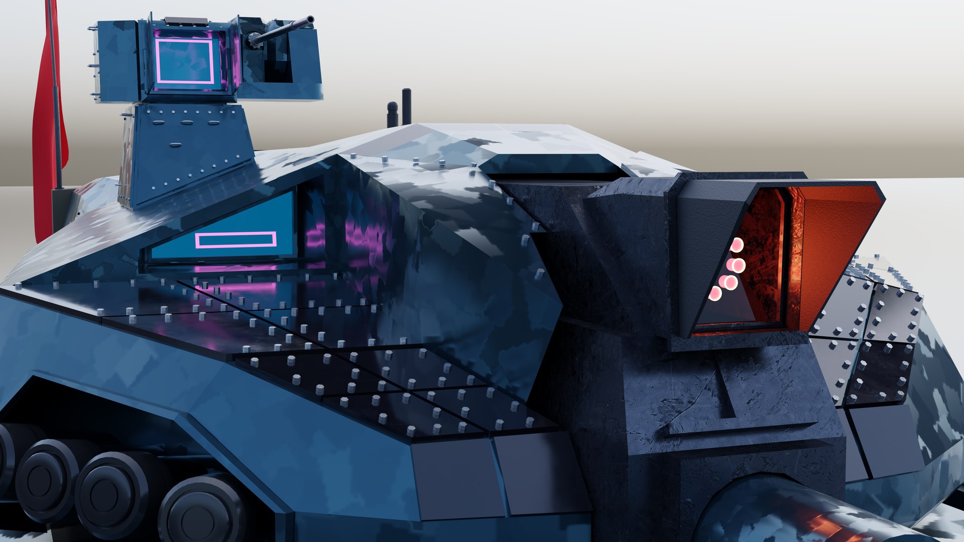 Next Generation Concept Tank Modeling 3D Model - TurboSquid 2116852