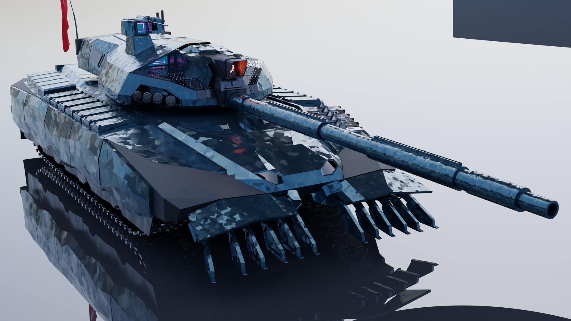 Next Generation Concept Tank Modeling 3D Model - TurboSquid 2116852
