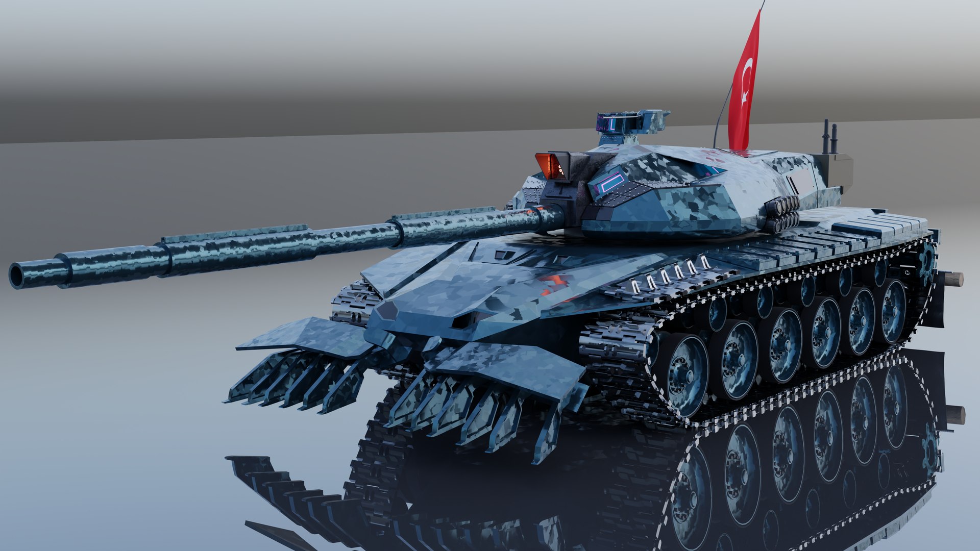 Next Generation Concept Tank Modeling 3D Model - TurboSquid 2116852