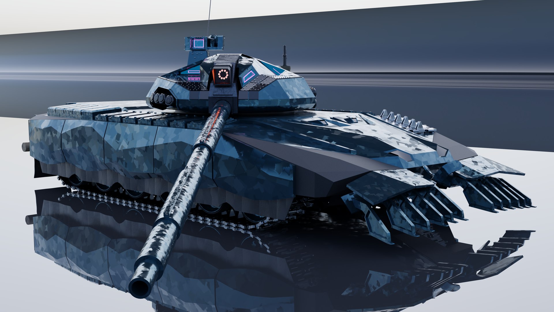 Next Generation Concept Tank Modeling 3D Model - TurboSquid 2116852