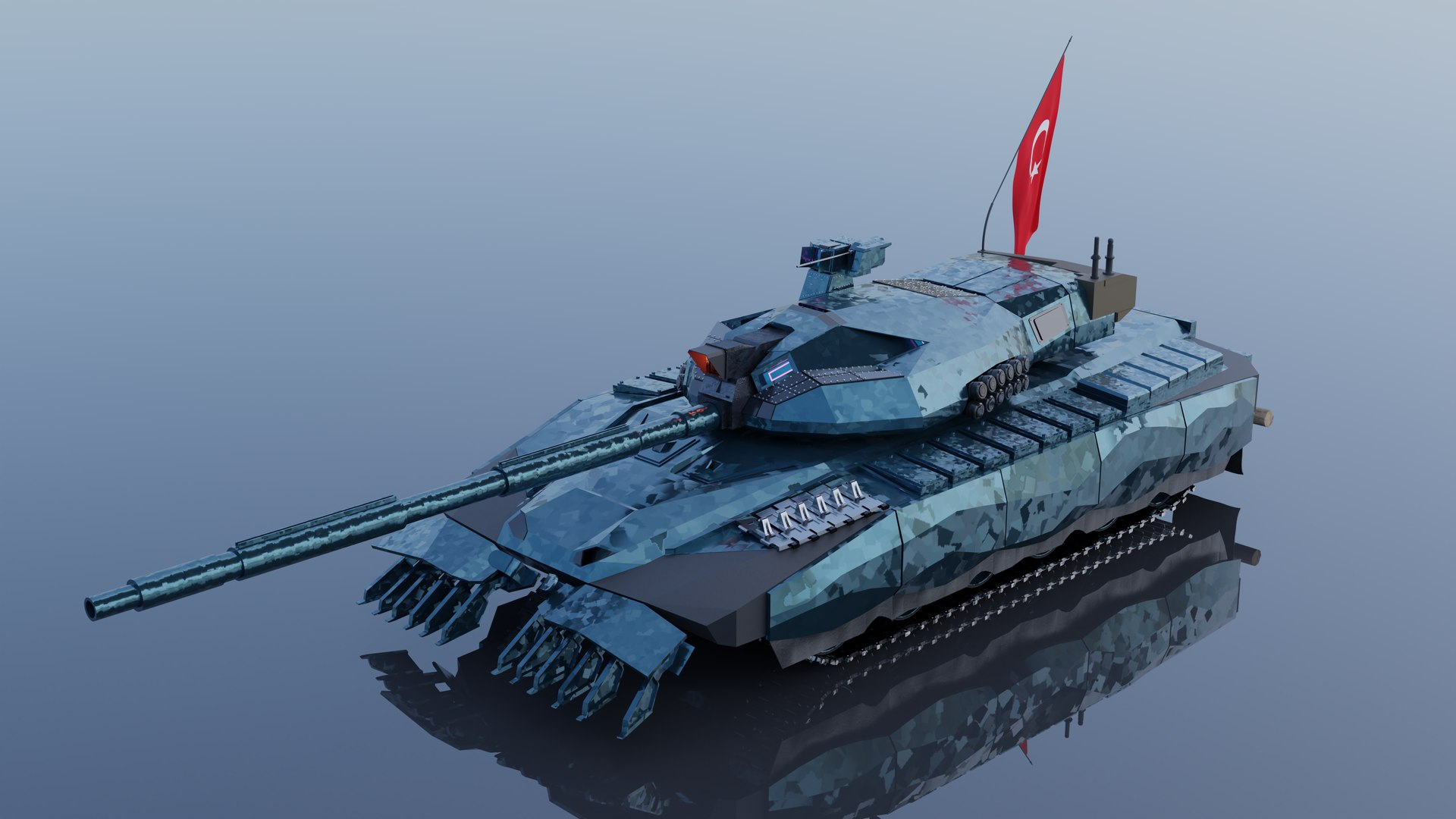 Next Generation Concept Tank Modeling 3D Model - TurboSquid 2116852