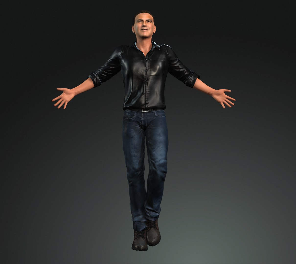 3D Singing Men Character Design Model - TurboSquid 1603449