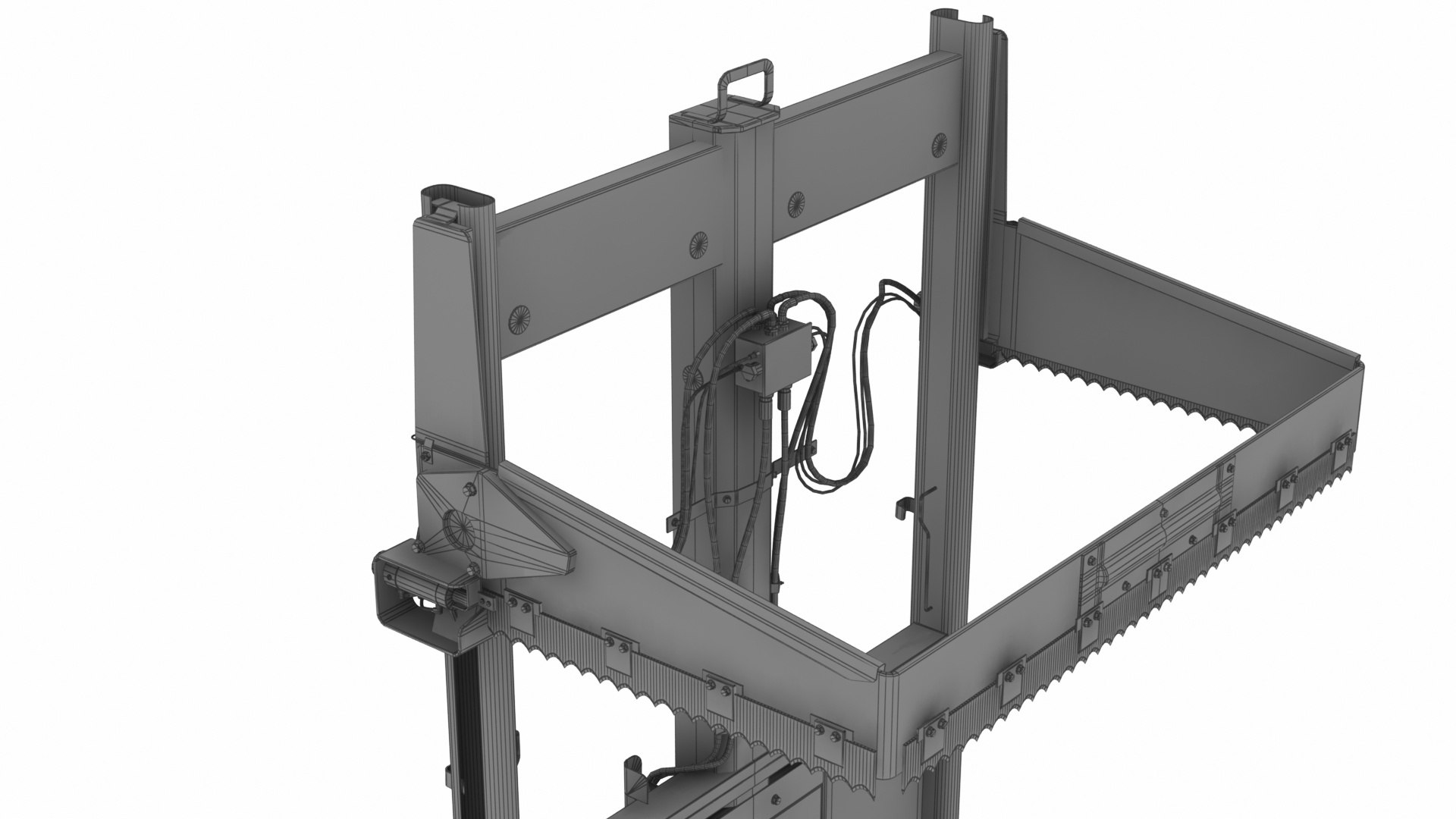 Farm Silage Cutter 3D Model - TurboSquid 2018397