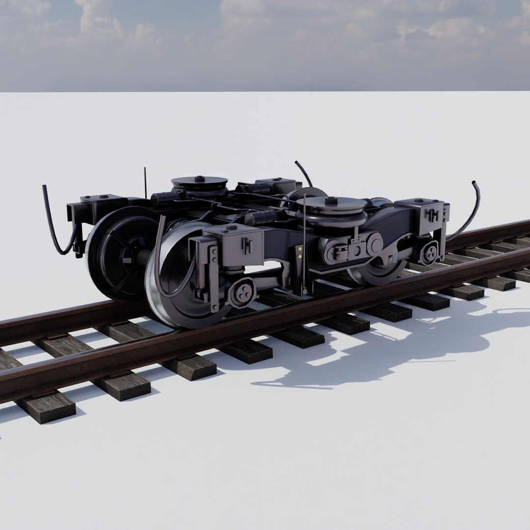 3D Train Bogey 3D Model - TurboSquid 2013286