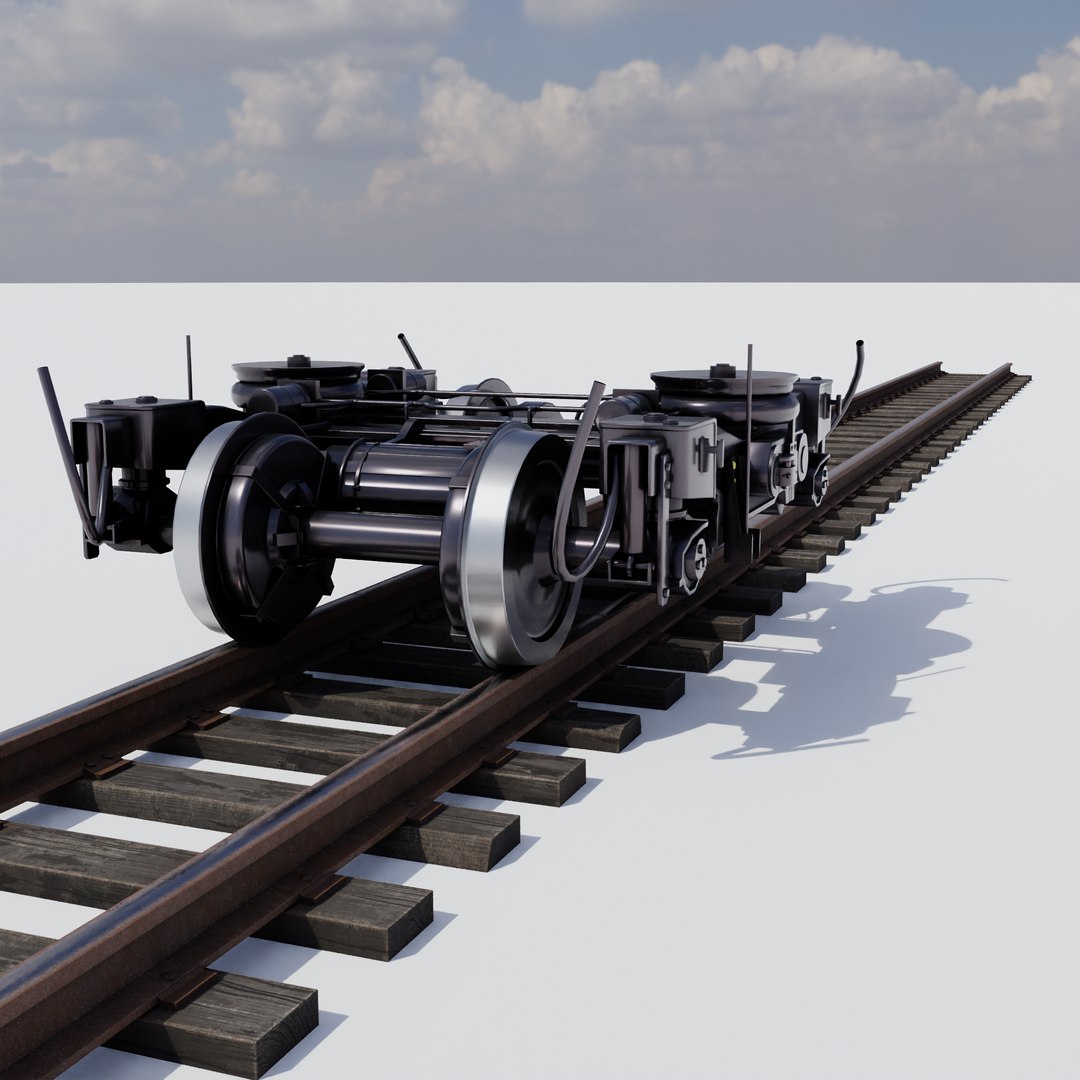 3D Train Bogey 3D Model - TurboSquid 2013286