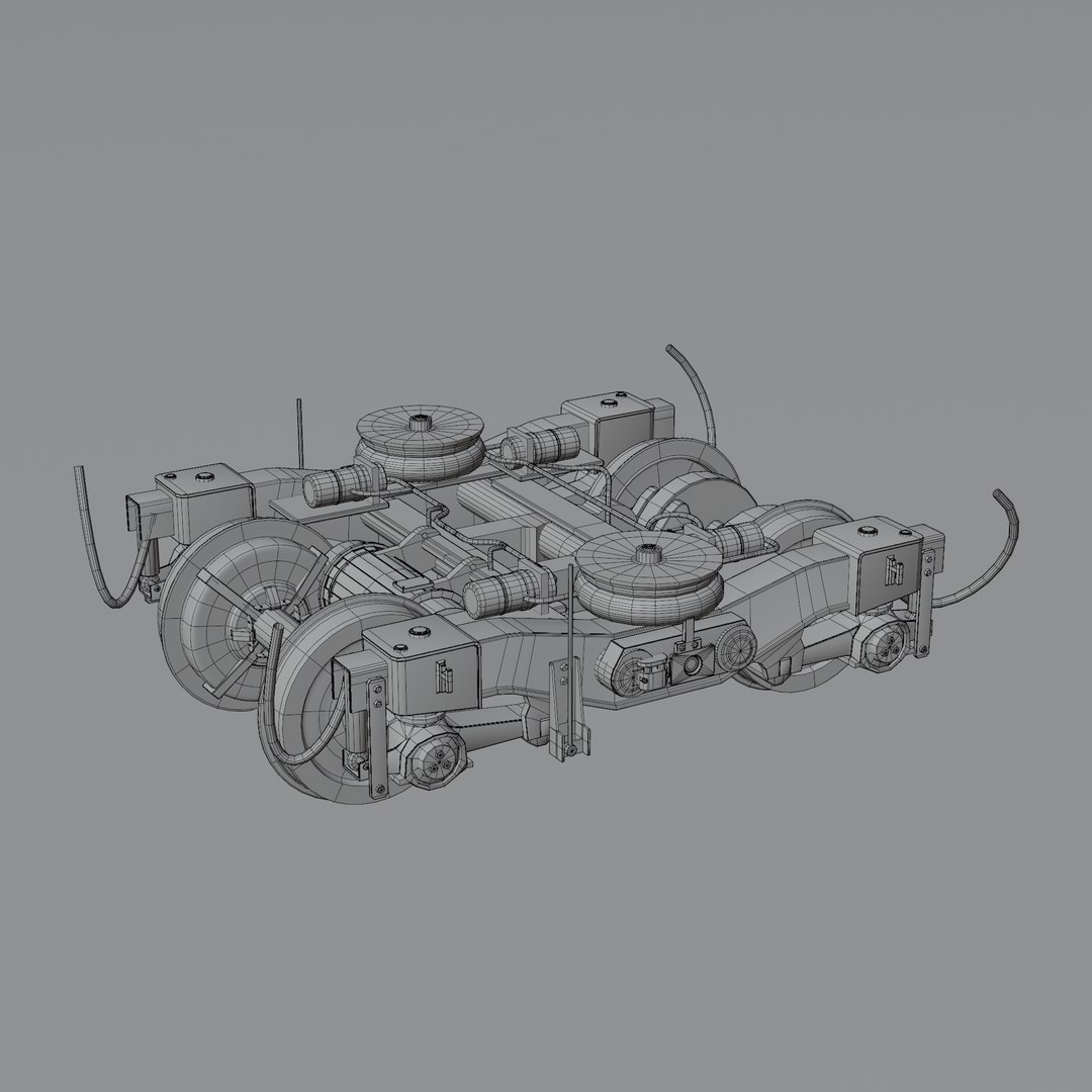 3D Train Bogey 3D Model - TurboSquid 2013286