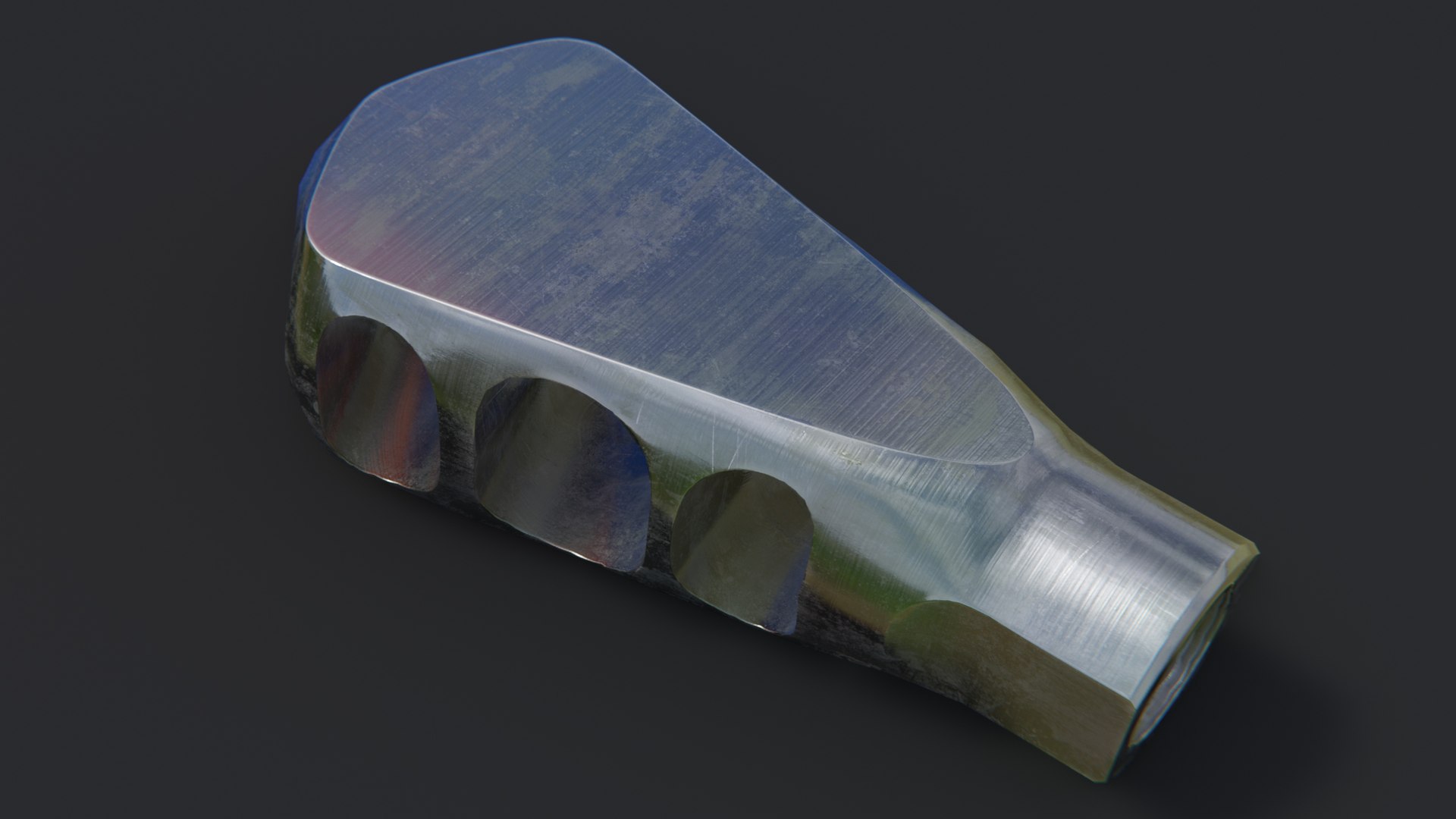 Lancer Viper Muzzle Brake 3D - TurboSquid 1520684