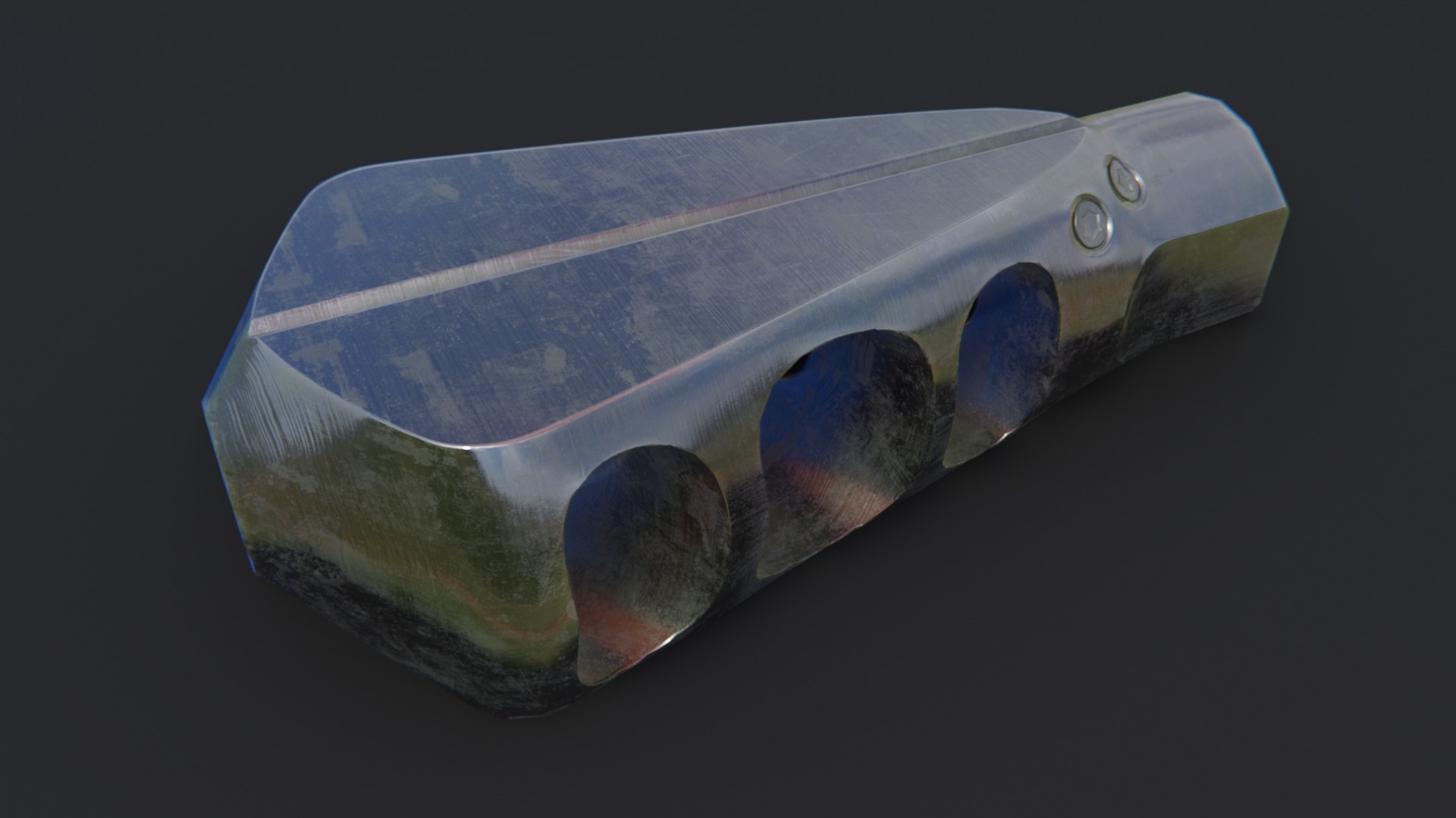 Lancer Viper Muzzle Brake 3D - TurboSquid 1520684