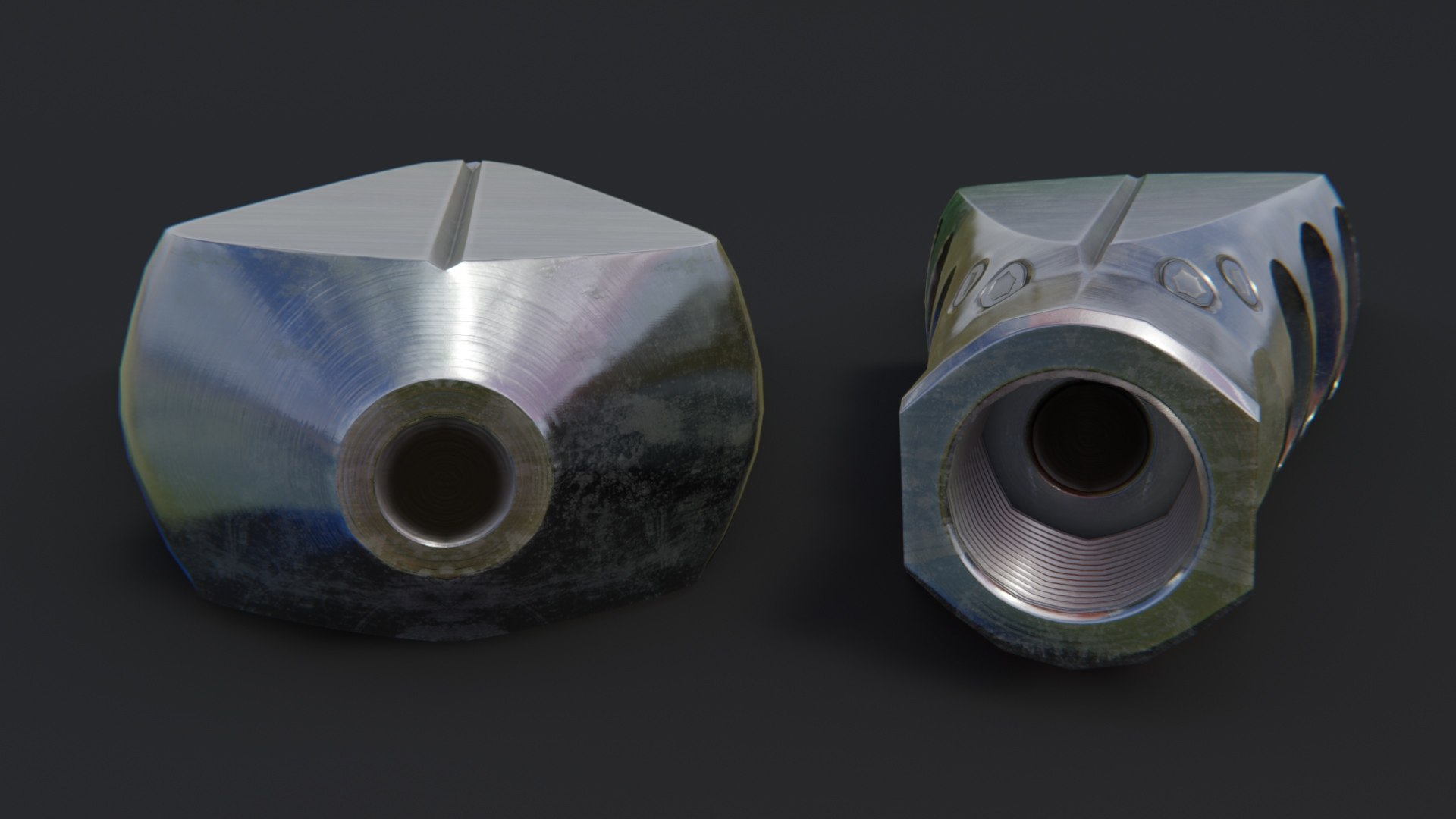 Lancer Viper Muzzle Brake 3D - TurboSquid 1520684