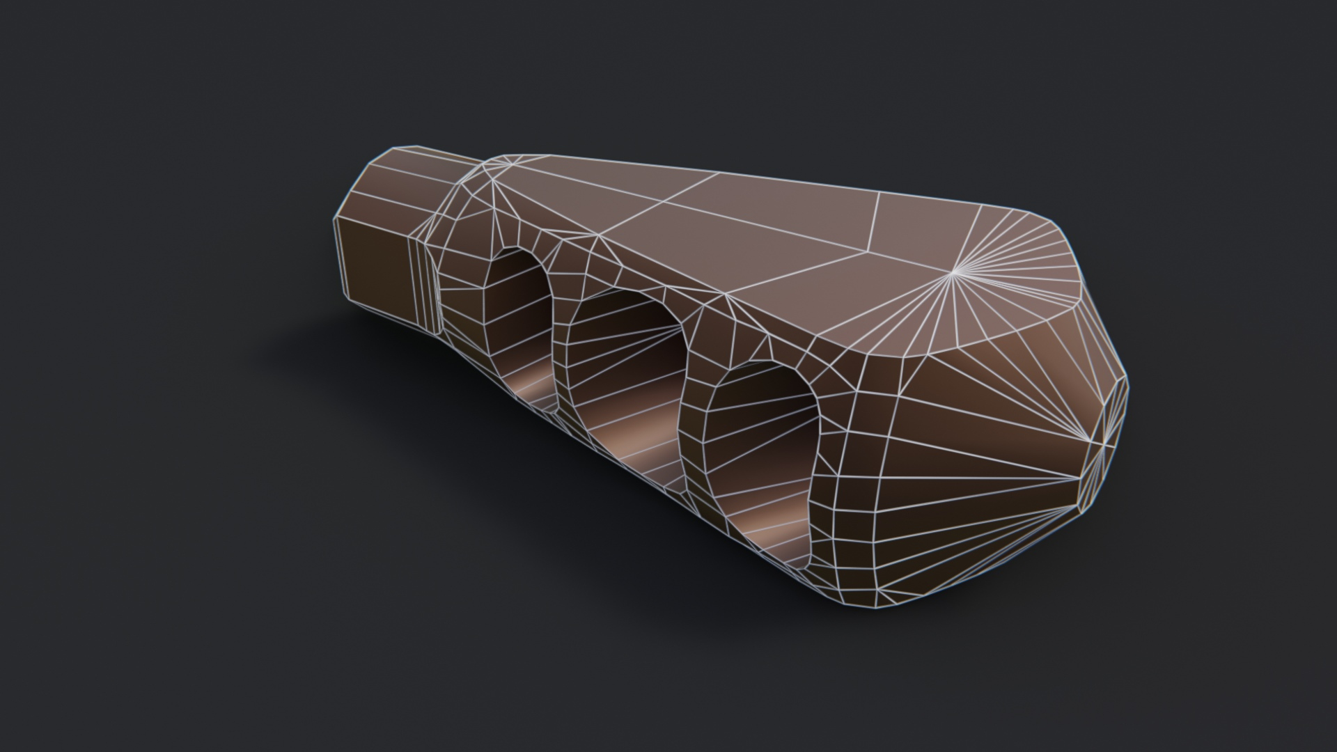 Lancer Viper Muzzle Brake 3D - TurboSquid 1520684