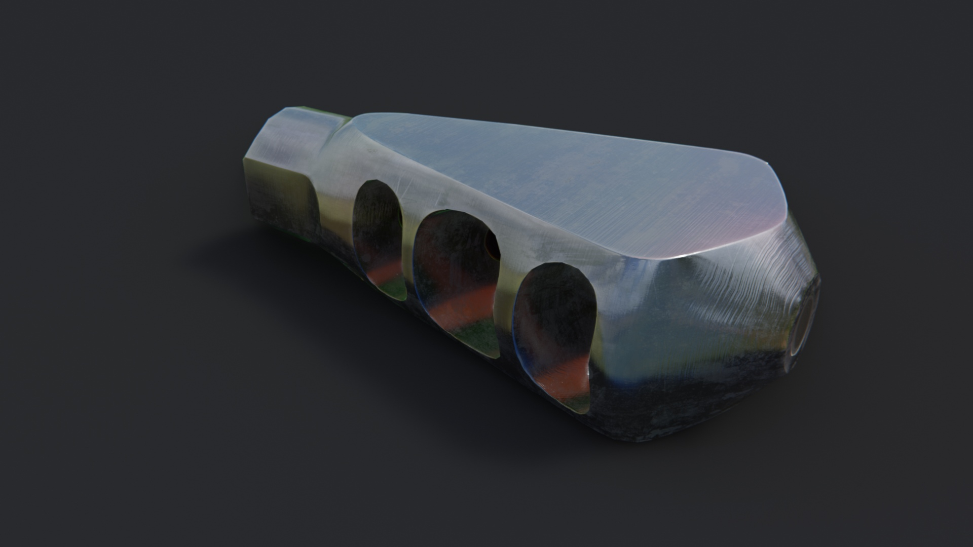 Lancer Viper Muzzle Brake 3D - TurboSquid 1520684