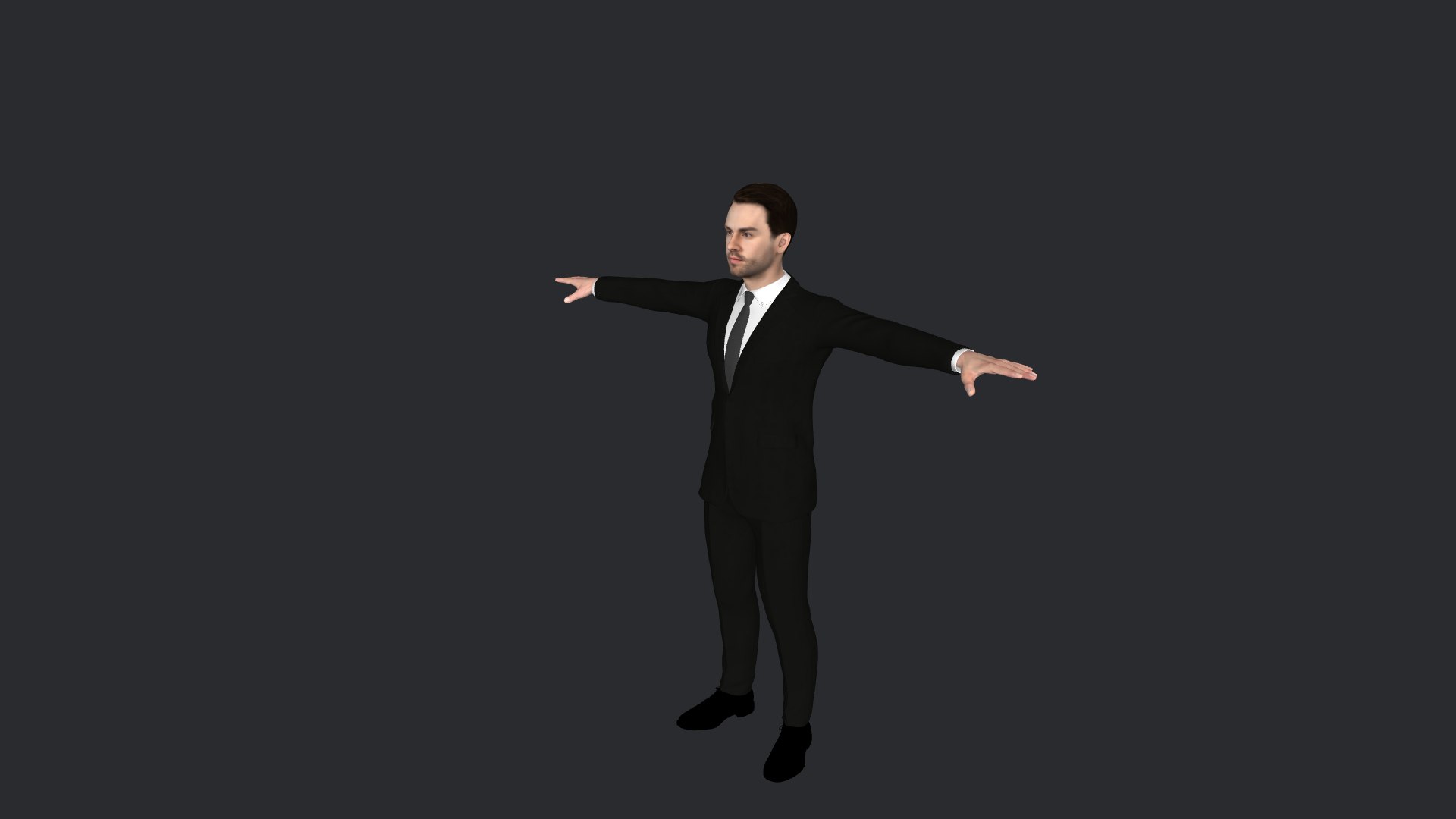 3D Model Handsome Man Hyper Realistic Full Body Fully Rigged 3D ...