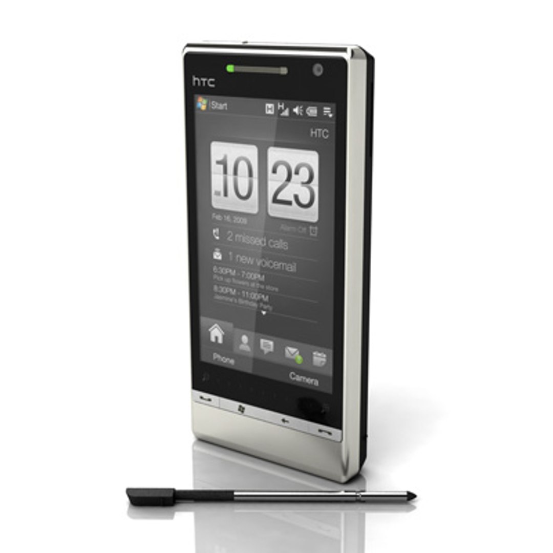 3d model htc touch diamond 2