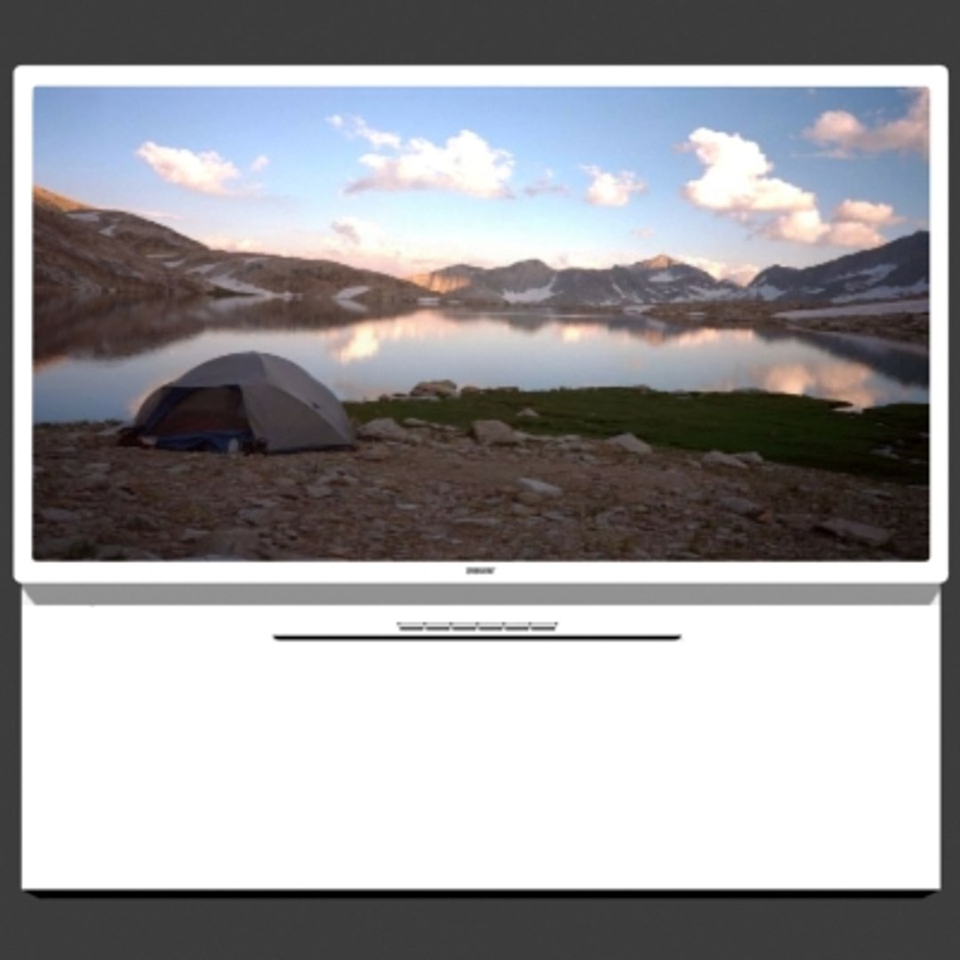 3ds Max 51 Inch Sony Television Screen