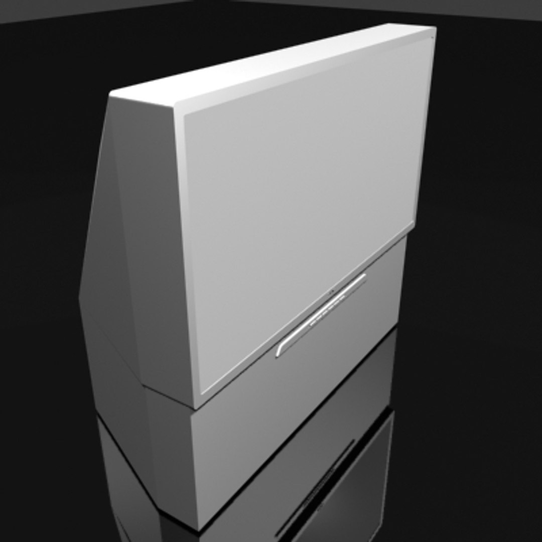 3ds Max 51 Inch Sony Television Screen