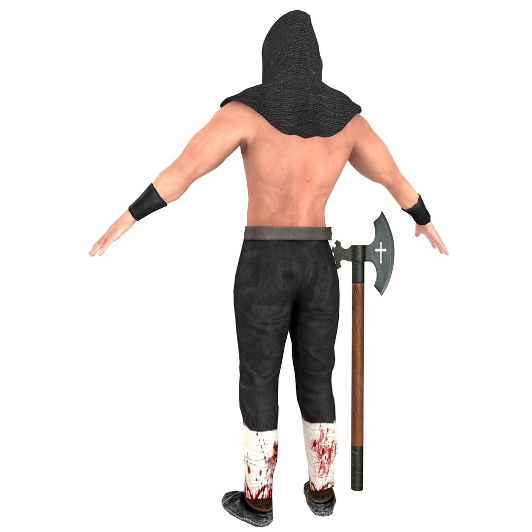 Medieval Executioner Model - TurboSquid 1274430