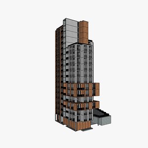 Download 3D Apartment Building SketchUp Models - TurboSquid