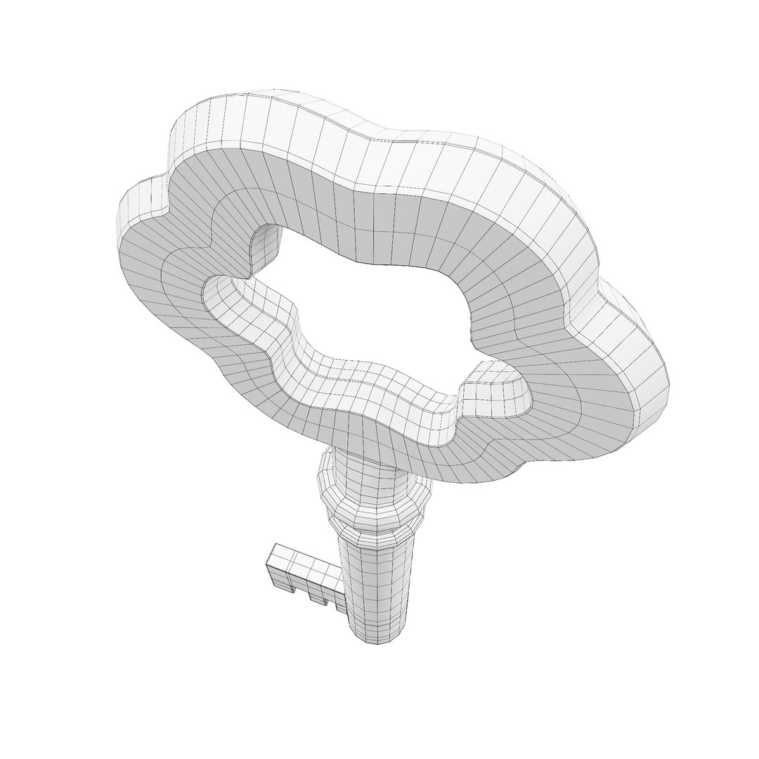 Vintage Skeleton Key 3d Model 3D Model - TurboSquid 1976445
