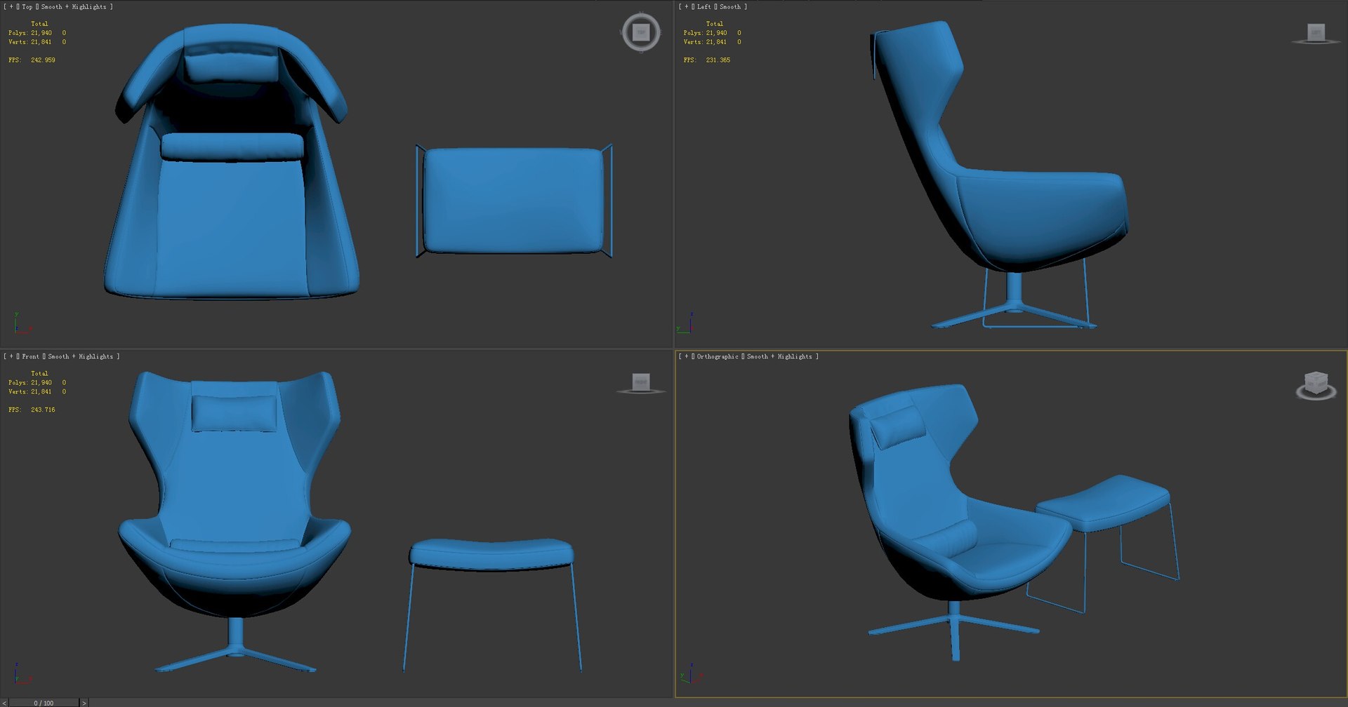 Metropolitan-armchair Max