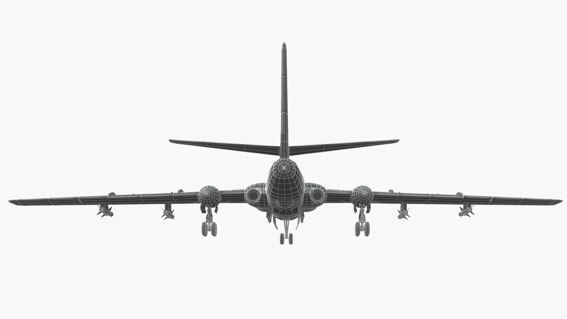 3D H-6k H-6 Model - TurboSquid 1662812