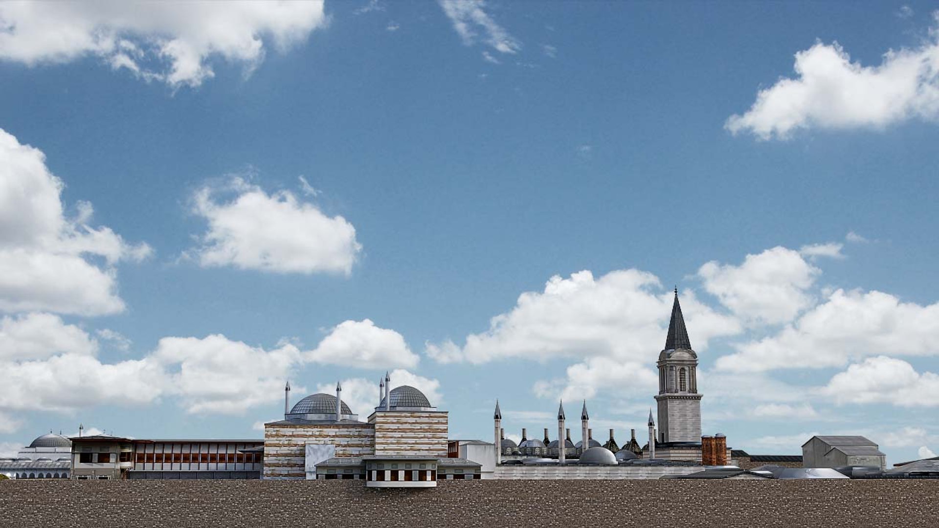 Topkapi Palace Saray 3D Model - TurboSquid 1438897