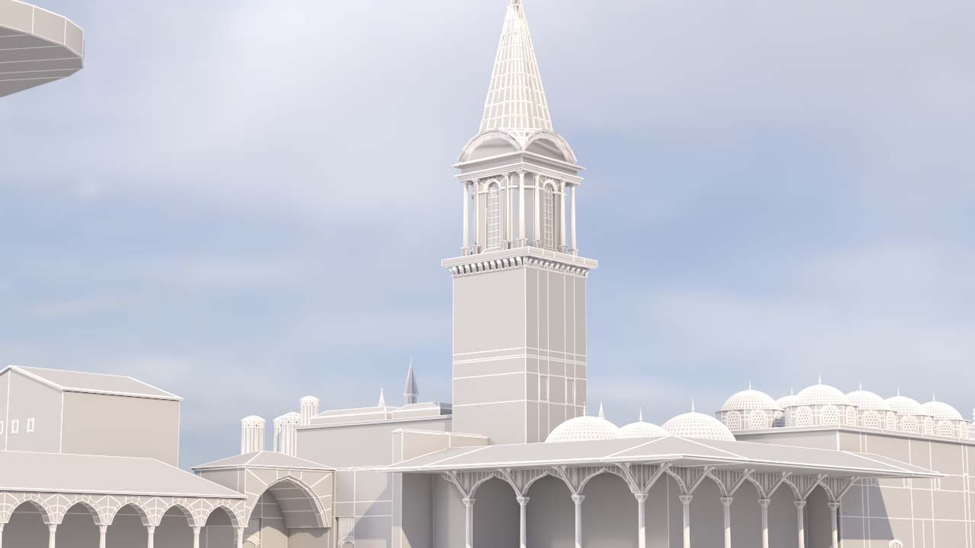Topkapi Palace Saray 3D Model - TurboSquid 1438897