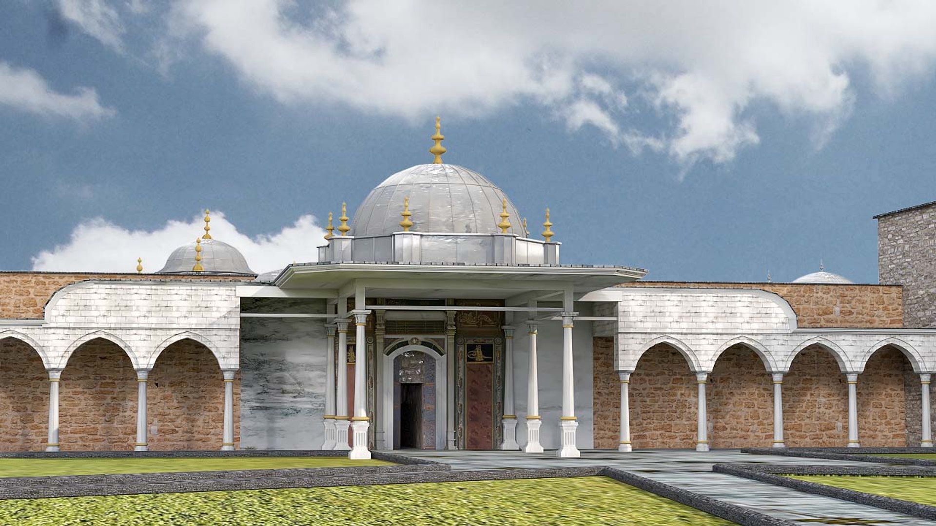 Topkapi Palace Saray 3D Model - TurboSquid 1438897
