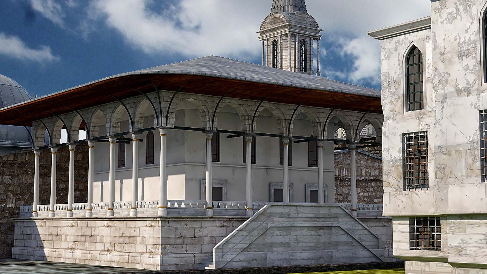Topkapi Palace Saray 3D Model - TurboSquid 1438897