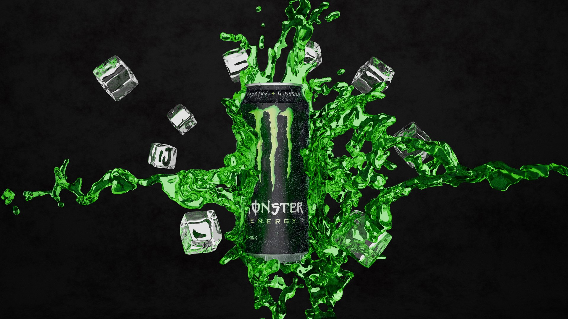 3D Monster Can AD - TurboSquid 2294459