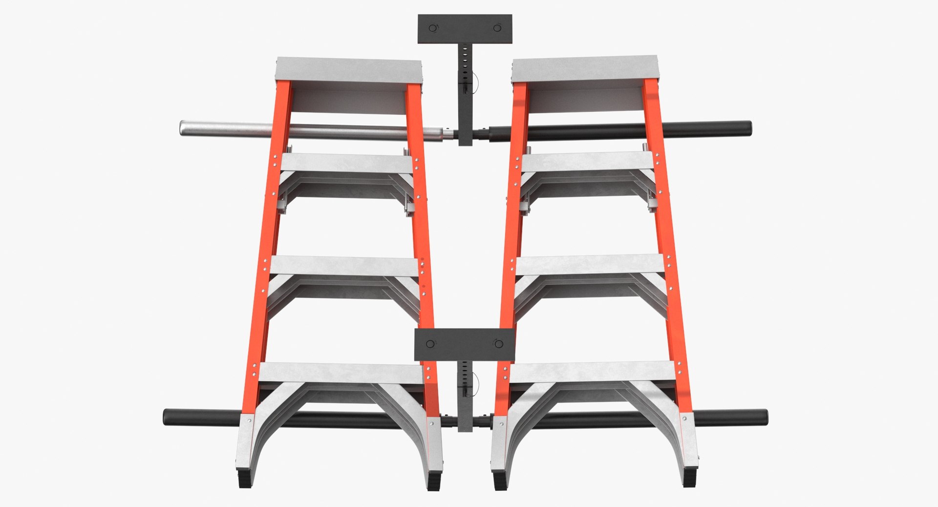3D Model Ladder Storage 01 Short Ladder Clean And Dirty - TurboSquid ...