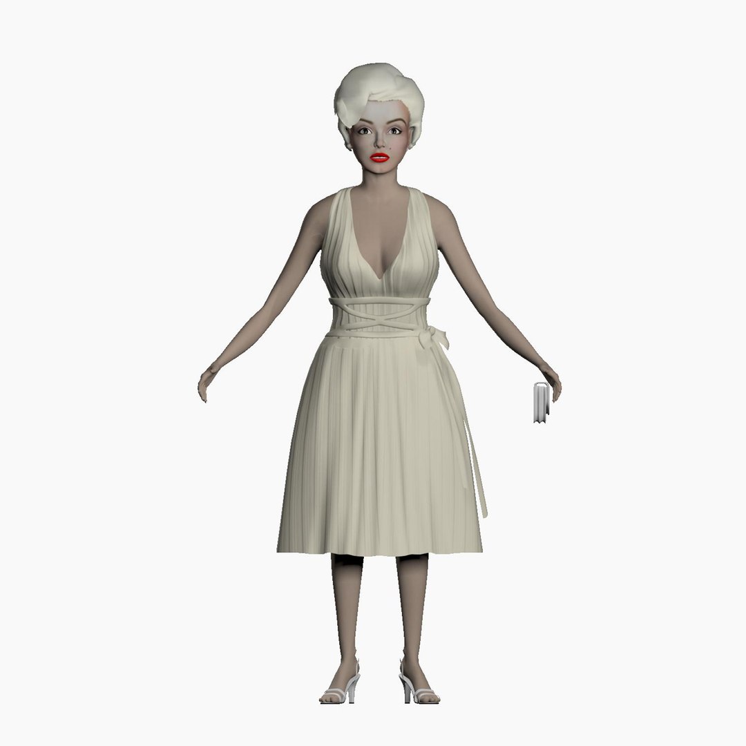 Human Lady Girl 3d Max