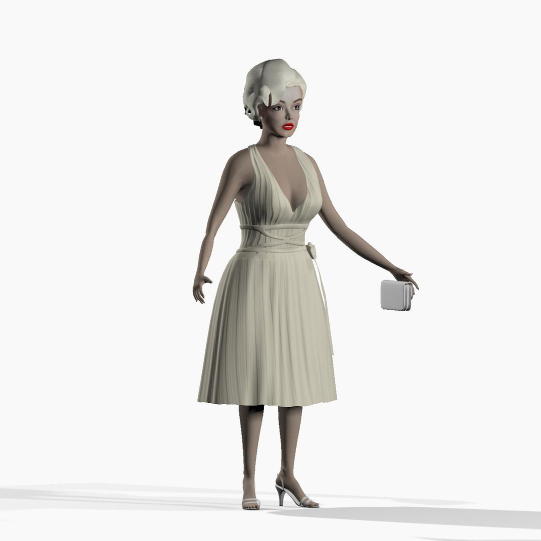 Human Lady Girl 3d Max