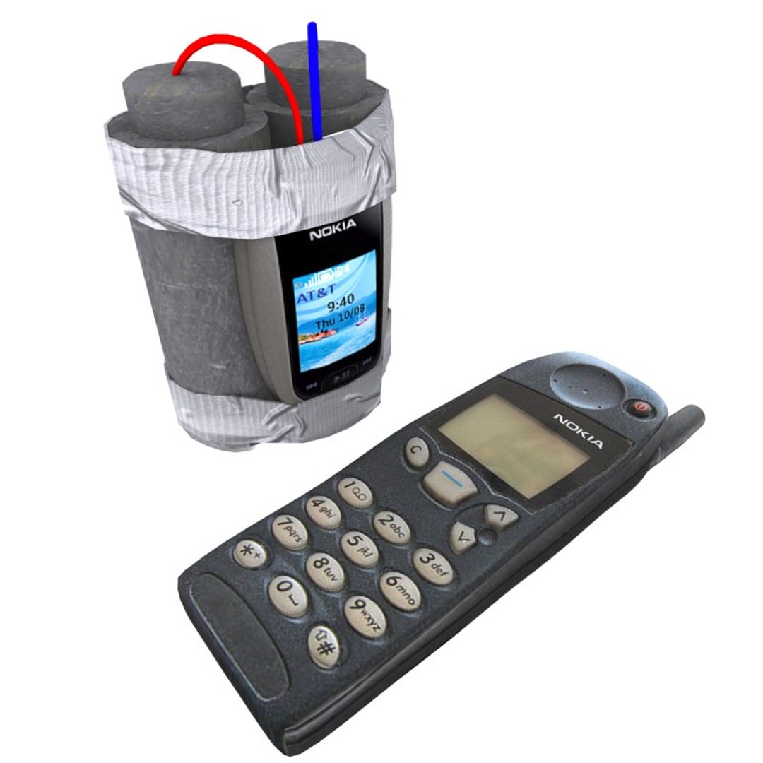 common ied semtex 3d model