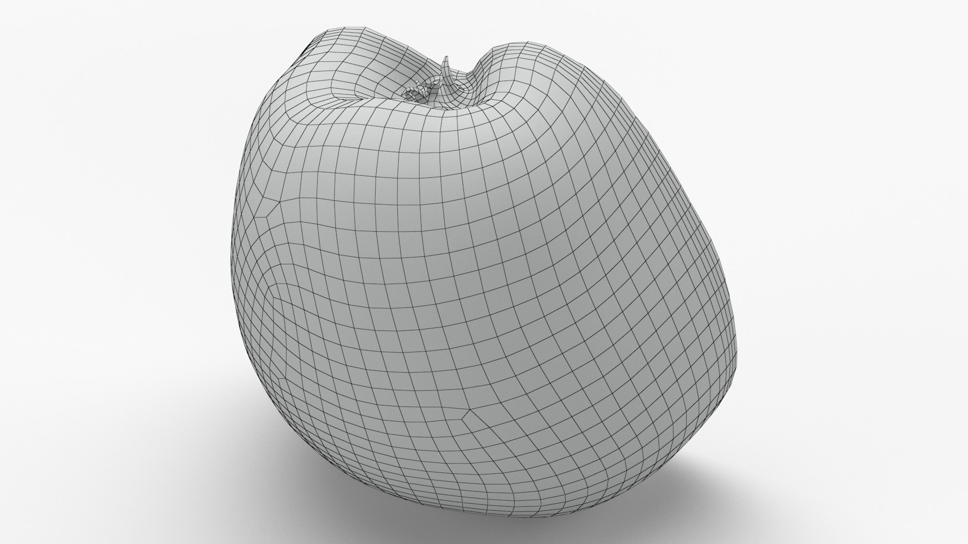 Half Apple 3D - TurboSquid 1759871