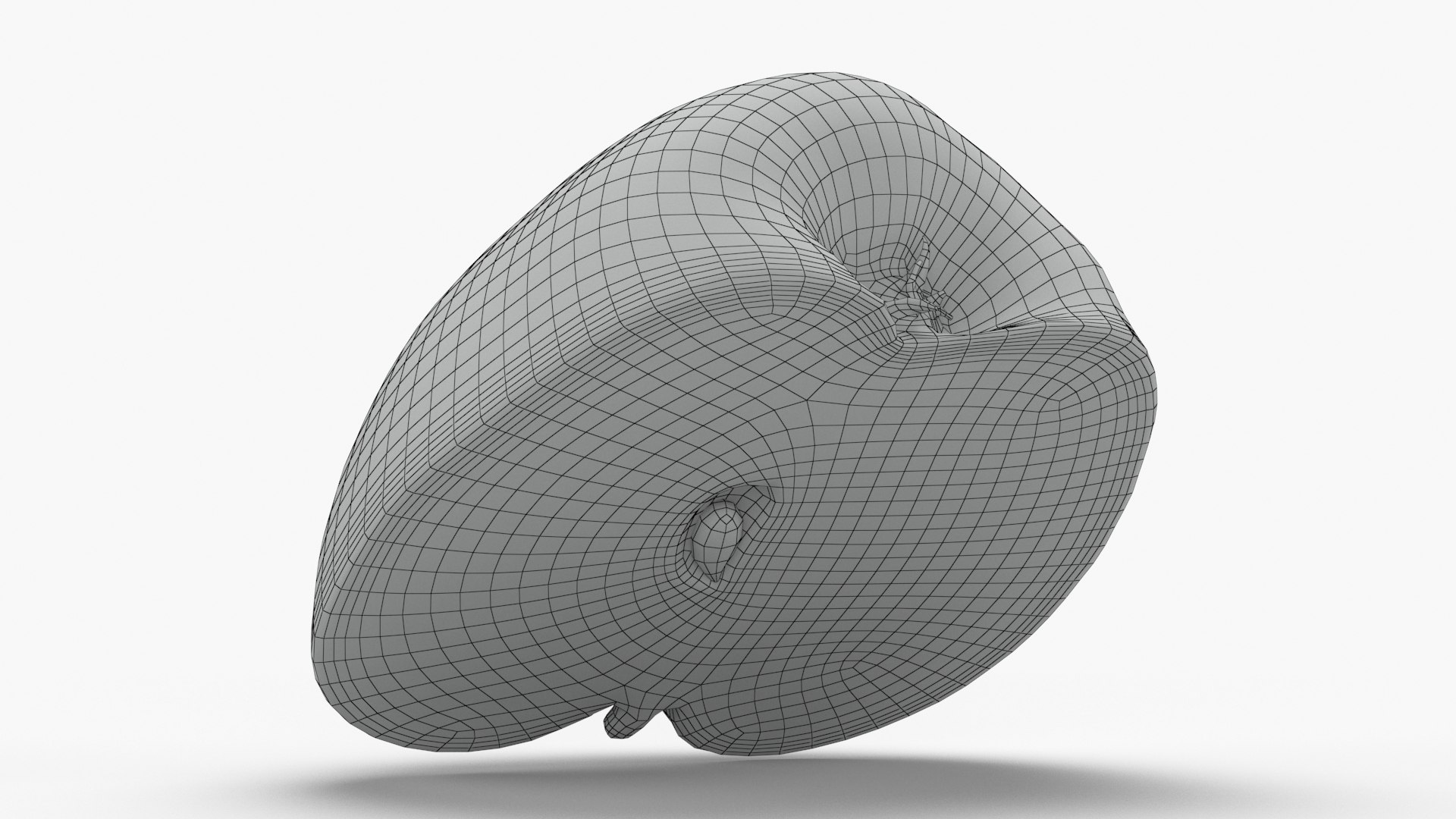 Half Apple 3D - TurboSquid 1759871