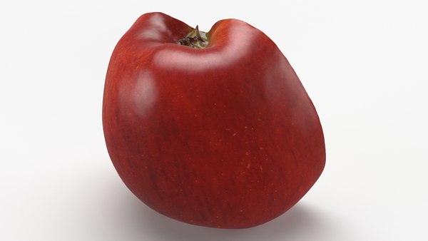 Half Apple 3D - TurboSquid 1759871