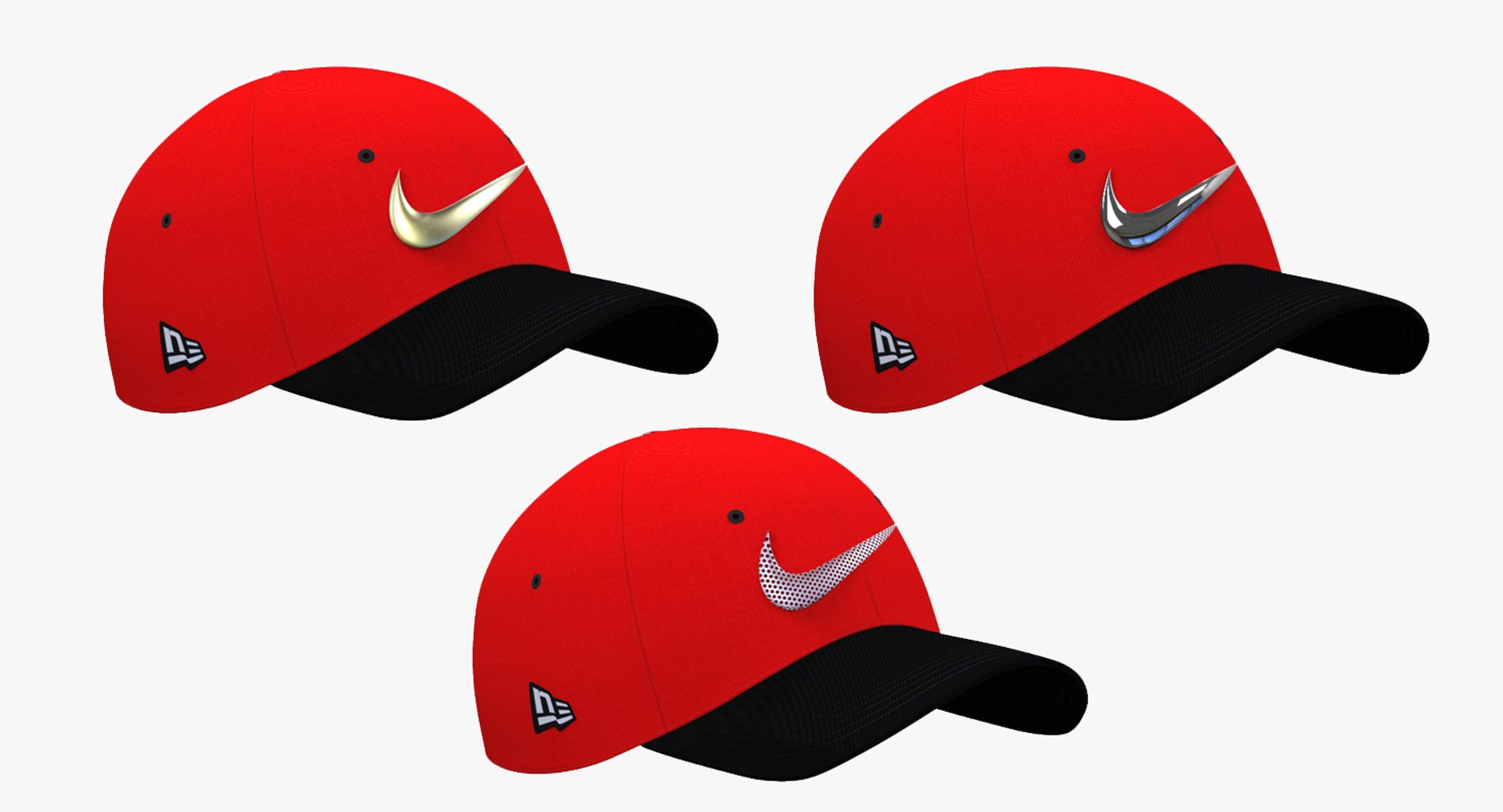 Baseball Cap Embroidery Nike 3D Model - TurboSquid 1361531