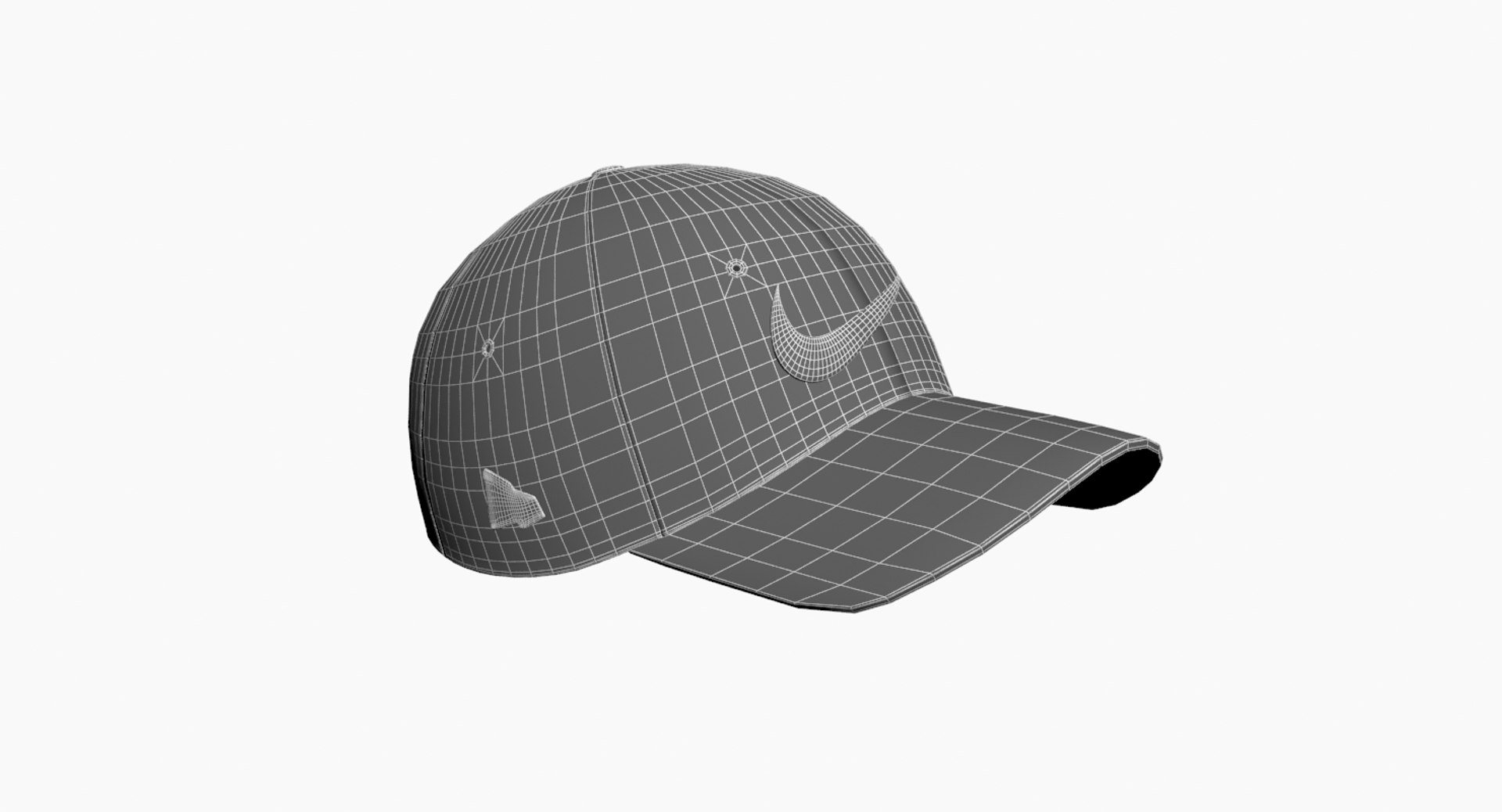Baseball Cap Embroidery Nike 3D Model - TurboSquid 1361531