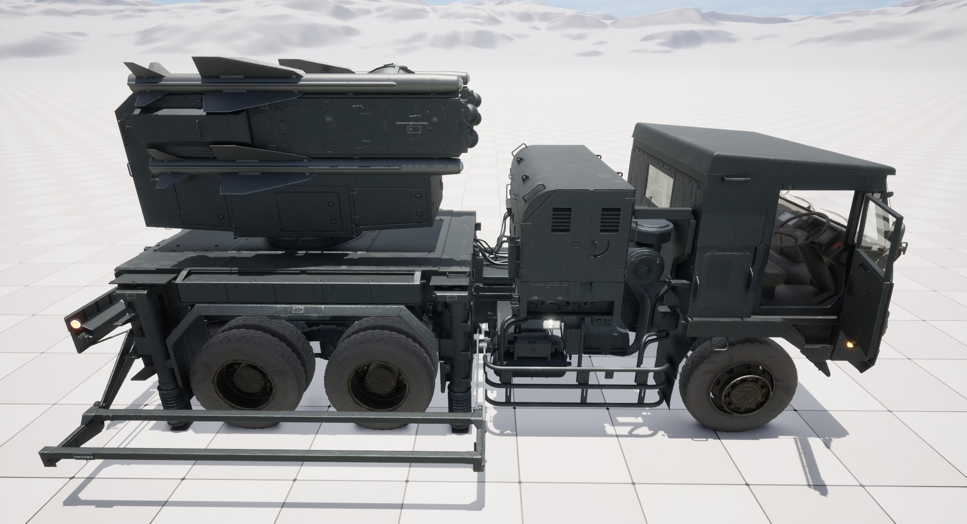 3D Rigged Type 11 Tan-SAM Kai System Model - TurboSquid 2439531