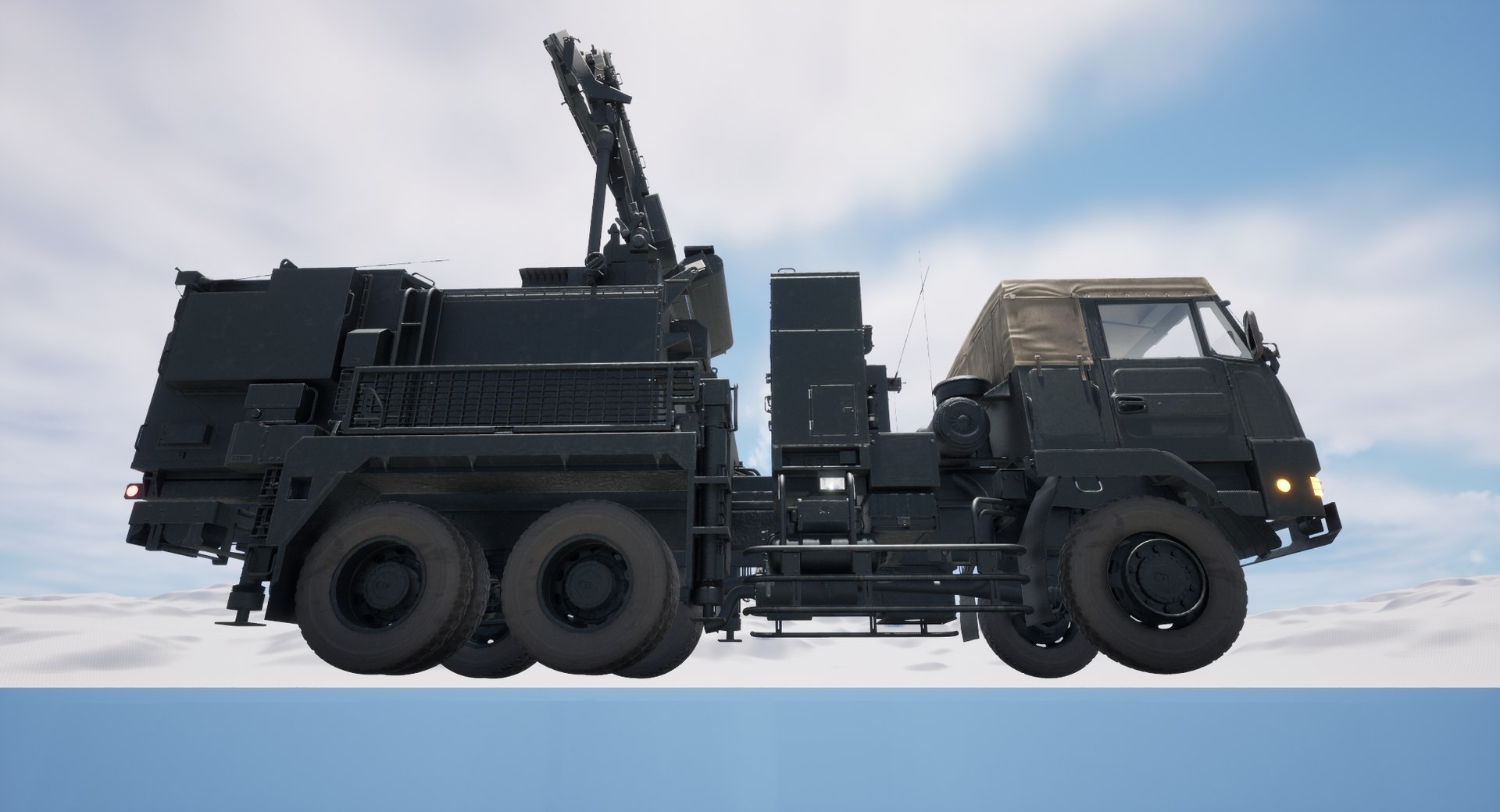 3D Rigged Type 11 Tan-SAM Kai System Model - TurboSquid 2439531