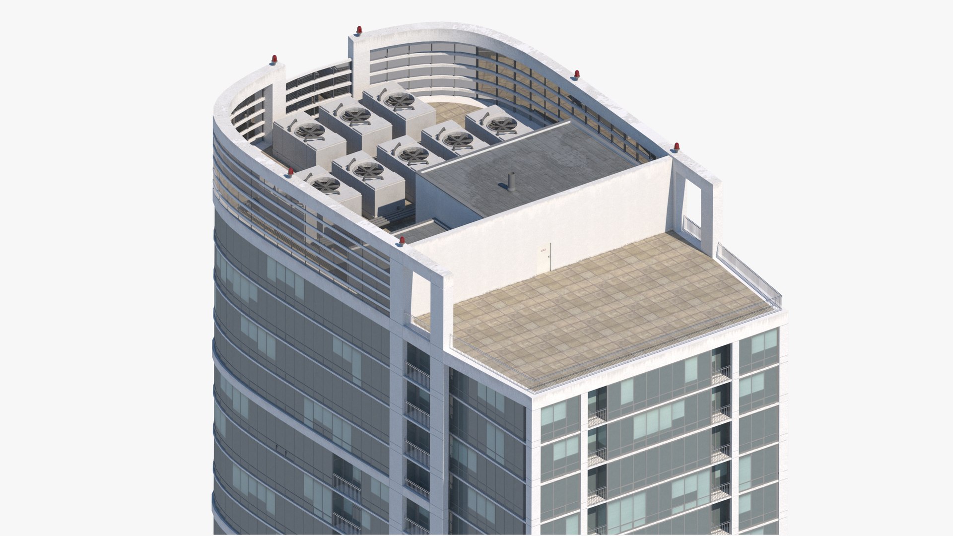 3D Skyscraper Model - TurboSquid 1592406